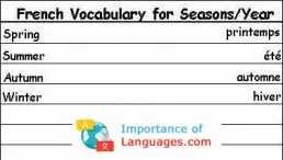 Learn Common Basic French Words