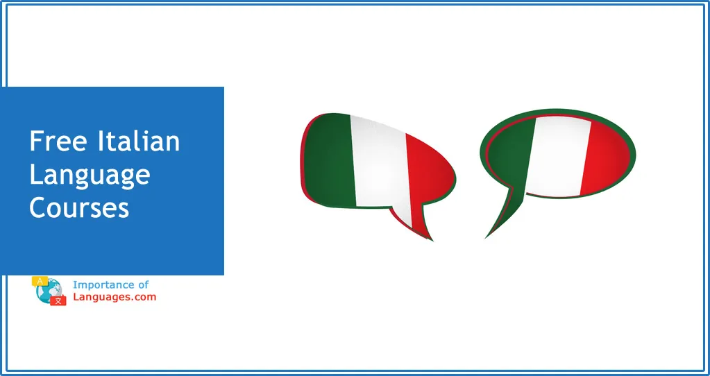 Free Italian Language Courses List