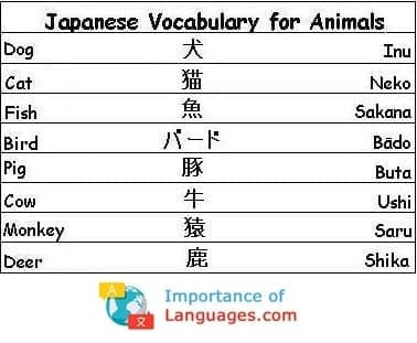 Japanese Animal Words Animal Crossing In Japanese // Villagers,